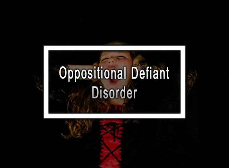 Oppositional Defiant Disorder